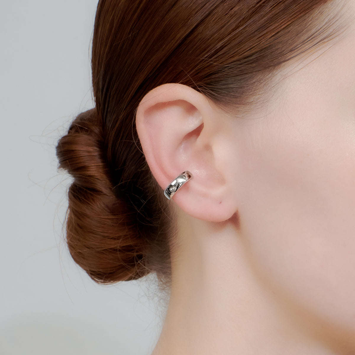 [home] Straight ear cuff silver – h..Online Store